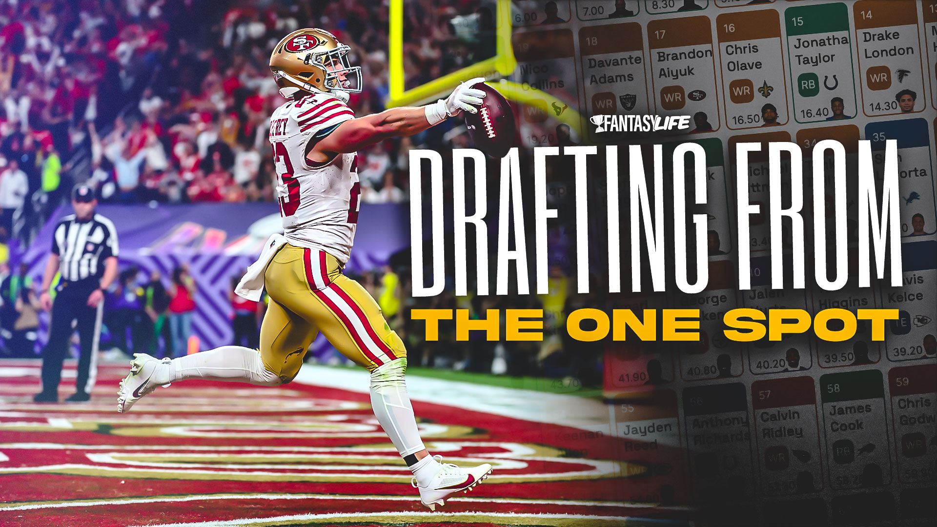 Drafting from 1.01: Optimal fantasy draft strategy from the No. 1 pick