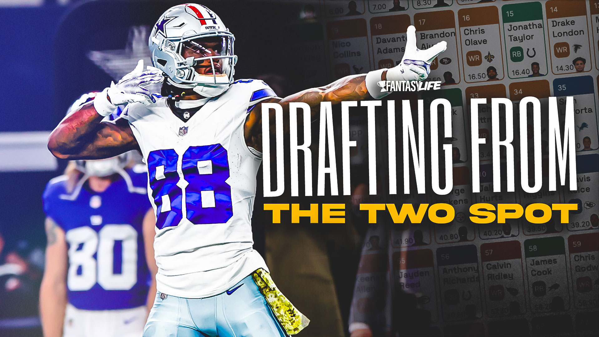 Drafting from 1.02: Optimal fantasy draft strategy with the No. 2 pick