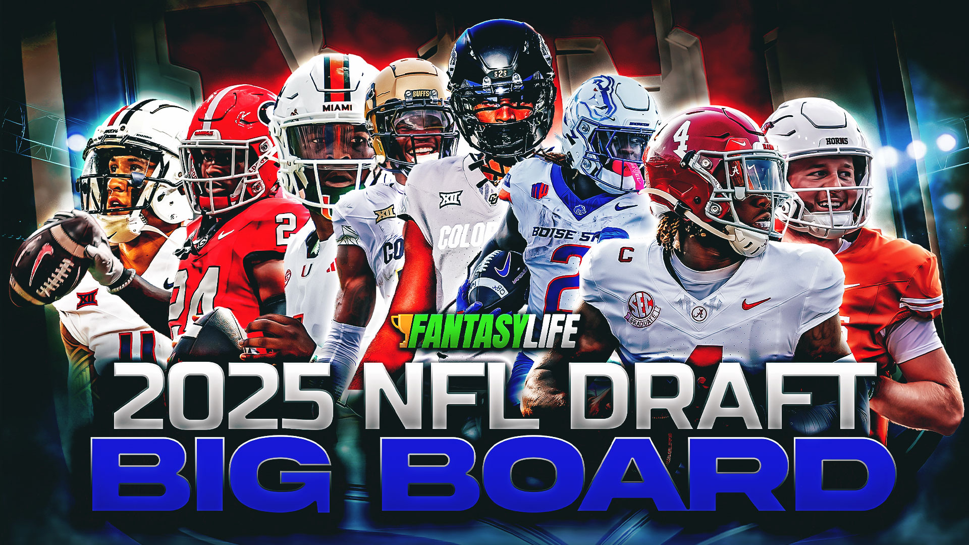 2025 NFL Draft Big Board: Travis Hunter Sits On Top