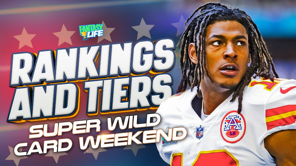 Super Wild Card Weekend Rankings & Tiers. Isiah Pacheco Offers RB1 ...