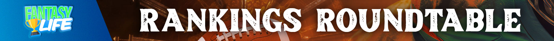 Fantasy Football Roundtable. Week 10 Expert Rankings vs. Consensus.