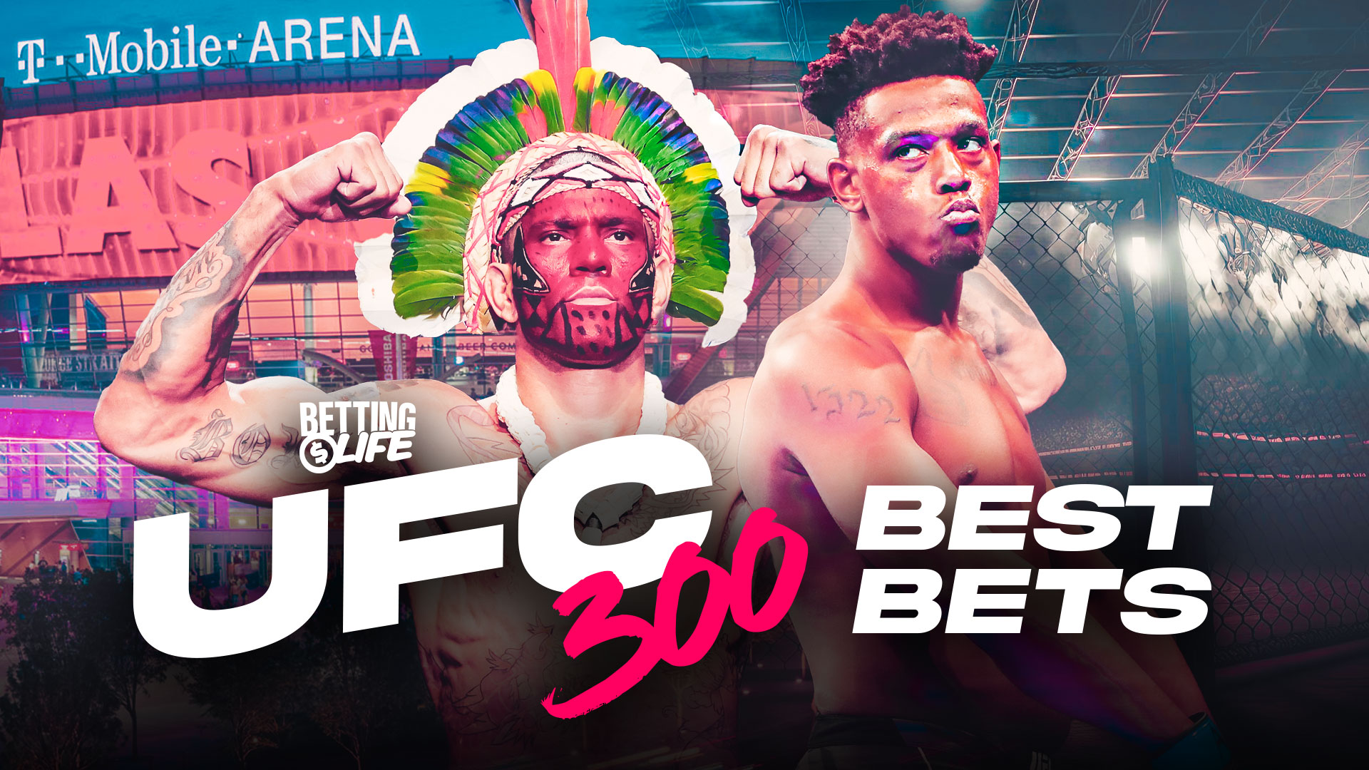 UFC 300 Best Bets - Top Bets for Pereira vs. Hill